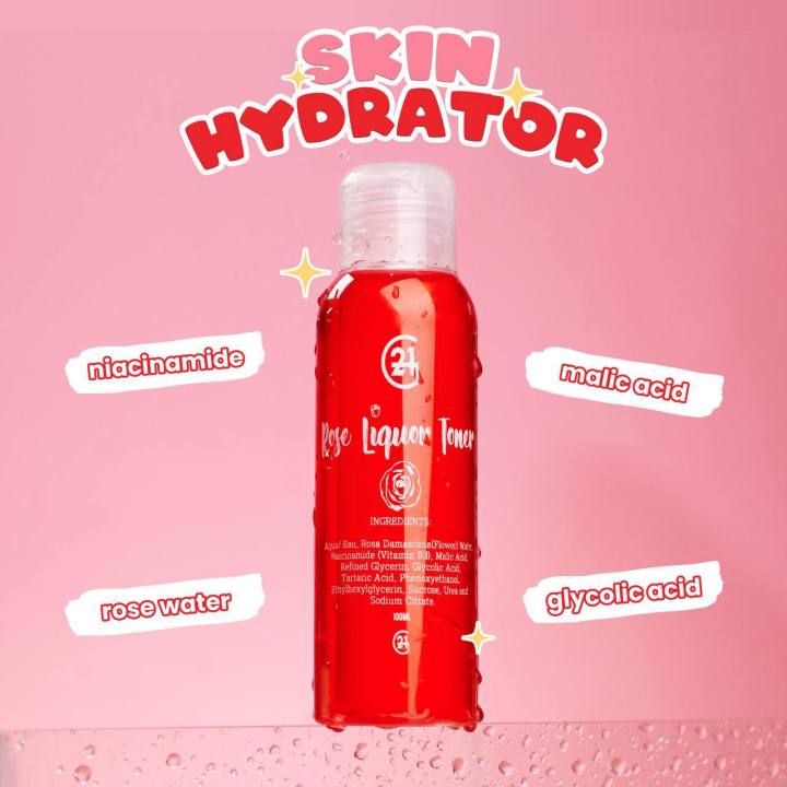 Original G21 Rose Liquid Toner 100ml | Lazada PH