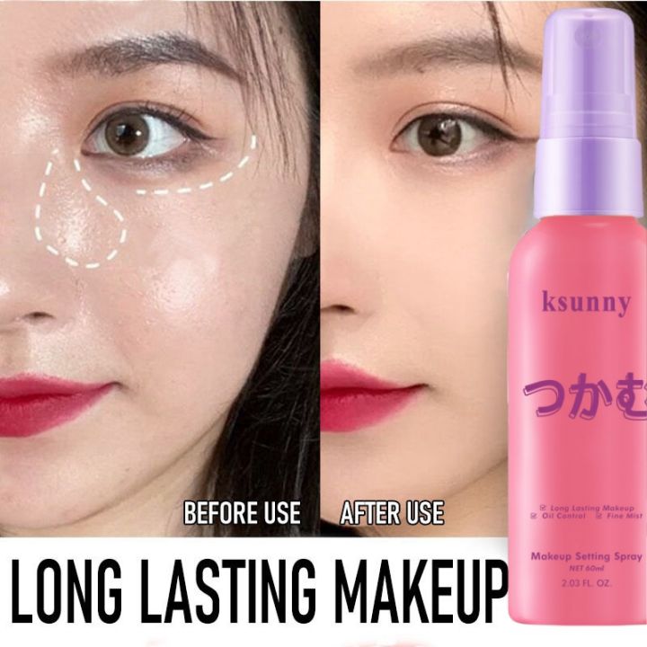 Ksunny Japan Makeup Setting Spray 60ml Long Lasting Oil Control | Lazada PH