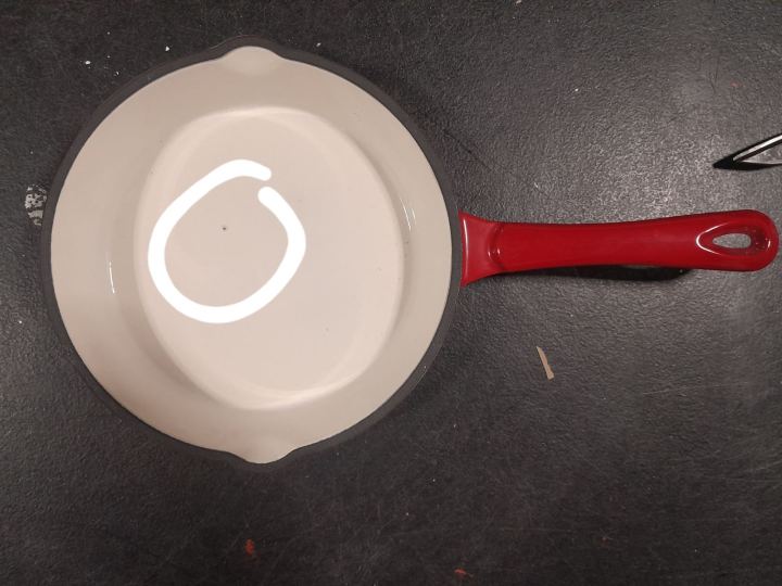 Cast Iron Frying pans With Minor Deformity Like dimples and Grinder ...