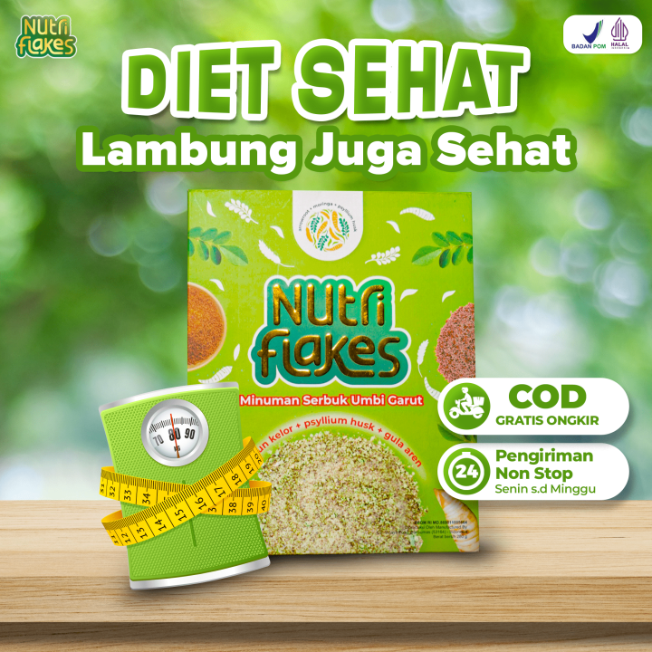 Nutriflakes Sereal Sehat Umbi Garut Moringa And Susu Etawa Makanan