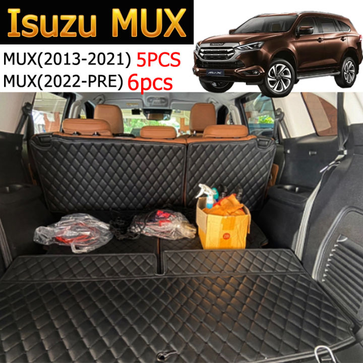 Car Trunk Tray for Isuzu MUX 2014 to 2023 Cargo Liner Mat Trunk Tray / Deep Dish Cargo Matting ...