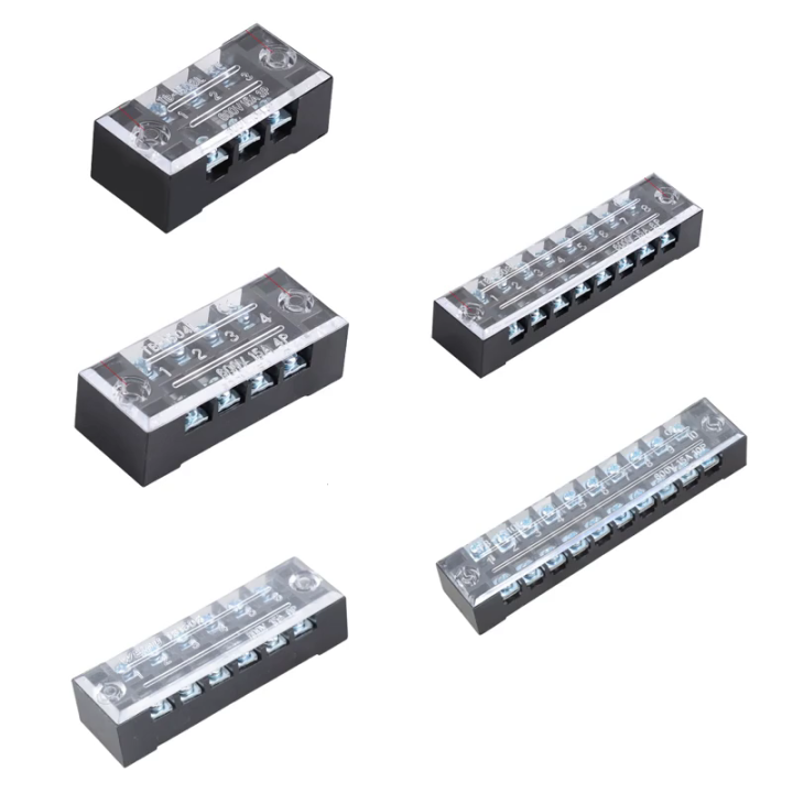 Fixed Wiring Board Electrical Barrier Terminals Panel Strips Terminals ...