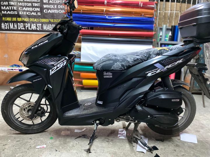 Click 125i/150i V2 Honeycomb Design decals | Lazada PH