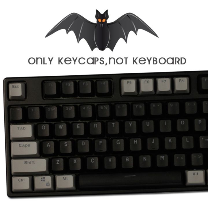 # 104/87 Keys bat PBT Backlit Keycap Key caps ANSI Layout OEM Profile ...