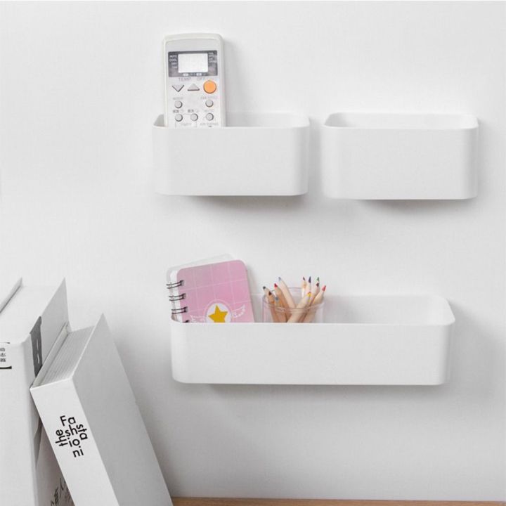 1pc Storage Boxes Wall Mounted Cosmetic Storage Box Bathroom Storage ...