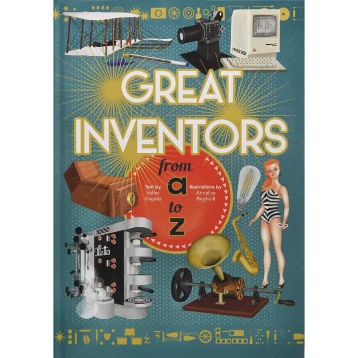 พร้อมส่ง *** Great Inventors From A-Z หนังสือเด็ก ภาษาอังกฤษ ปกแข็ง ...