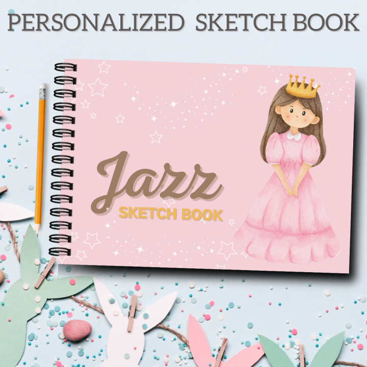 Personalized Sketch Book for Kids | Sketch Pad | Drawing book | Art ...