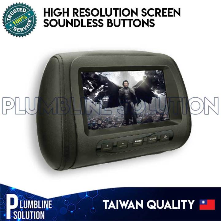 7 Inch / Inches Universal high Definition LCD Car Headrest Monitor ...