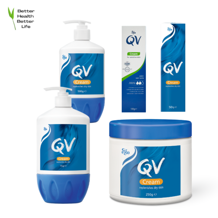 QV Cream 50g | 100g | 250g | 500g | 1kg | Suitable for All Skin ...