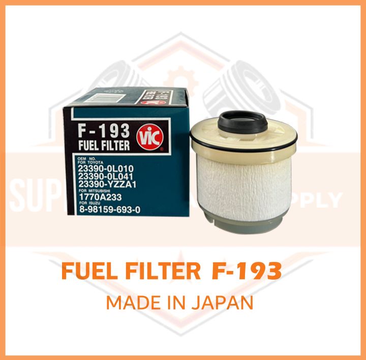 F-197 Oil FIlter for Toyota Hiace Mitsubishi 4D56 L200 Isuzu D-max ...