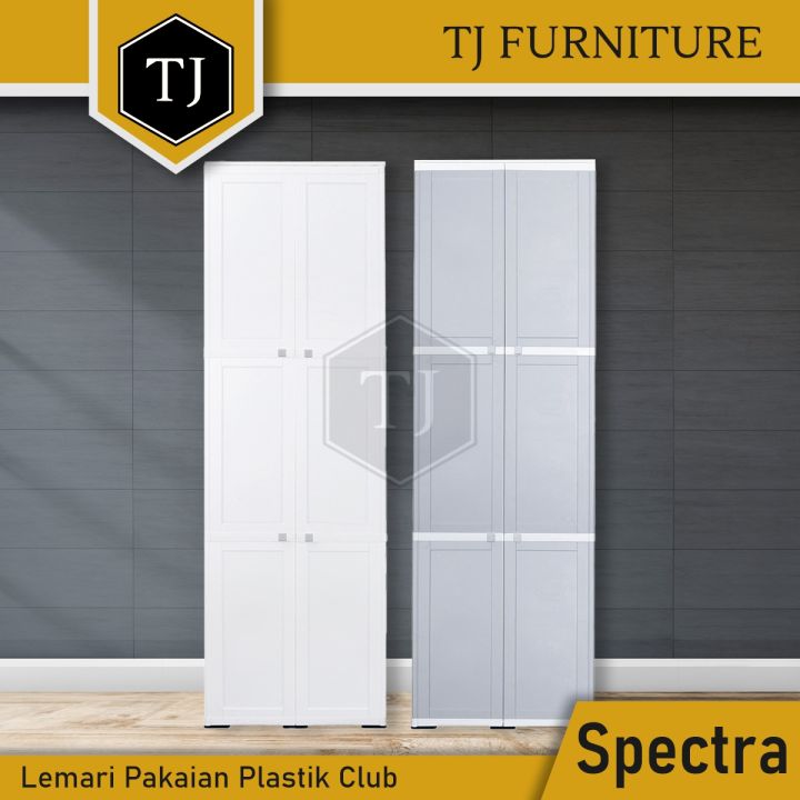 Lemari Pakaian Plastik Jumbo Lemari Baju Minimalis 2 Pintu Club Spectra ...