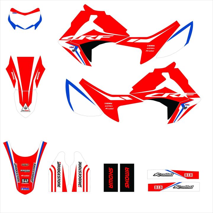 Honda CRF 250L ( 2012 - 2020 ) Graphics kit Sticker Decal | Lazada PH