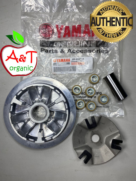 2DP Pulley Set Yamaha NMAX / AEROX DRIVE PULLEY SET Assembly / Face Set Moveable Drive Set ...