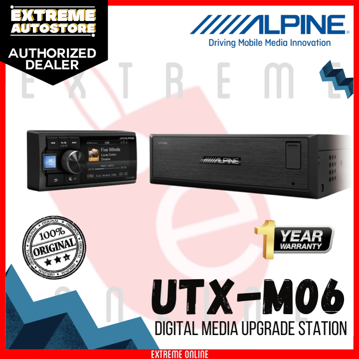 ALPINE UTX-M06 ADD-IN DSP AUDIO PLAYER | Lazada