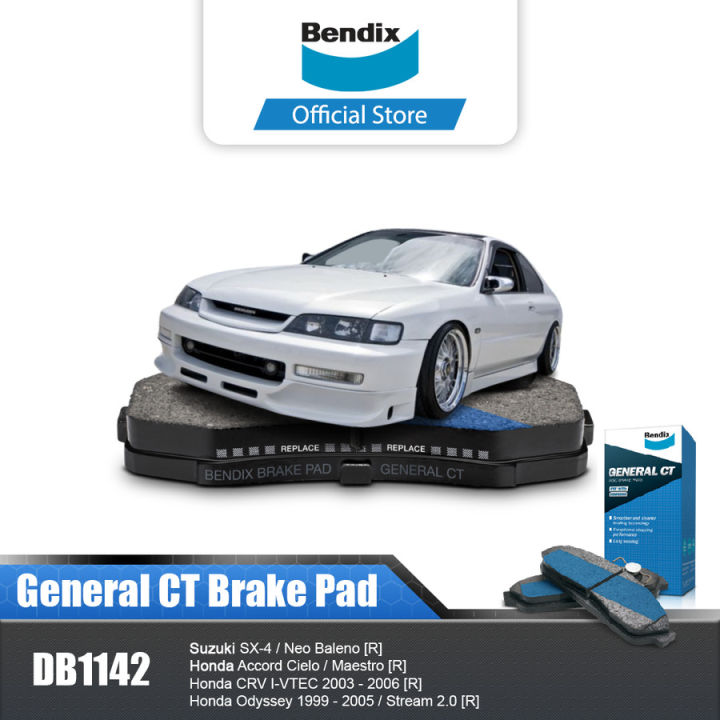 Bendix Kampas Rem Belakang Mobil Honda Accord Cielo GCT - DB1142 | Lazada Indonesia
