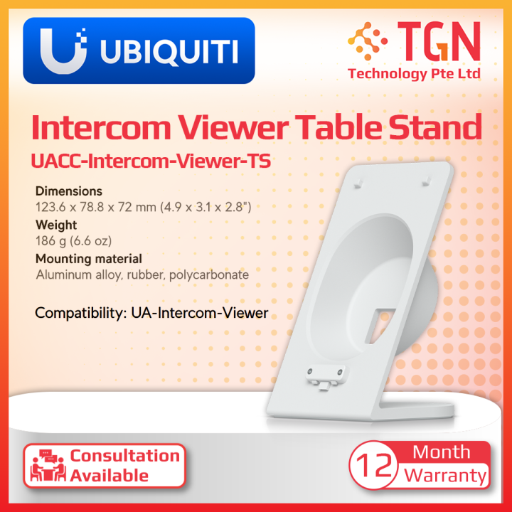 Ubiquiti Intercom Viewer Table Stand UACC-Intercom-Viewer-TS | Lazada ...