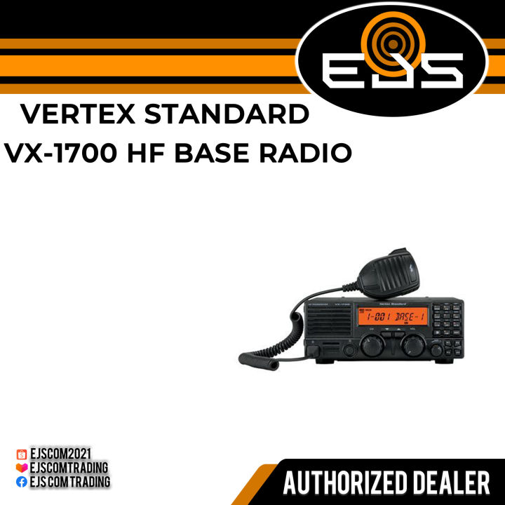 Vertex Standard VX-1700 HF BASE RADIO | Lazada PH