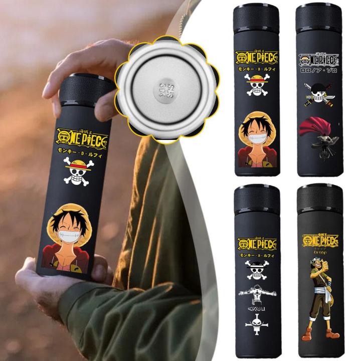 Black Anime Game Vacuum Cup Temperature Water Bottle Vacuum Flasks Ther ...