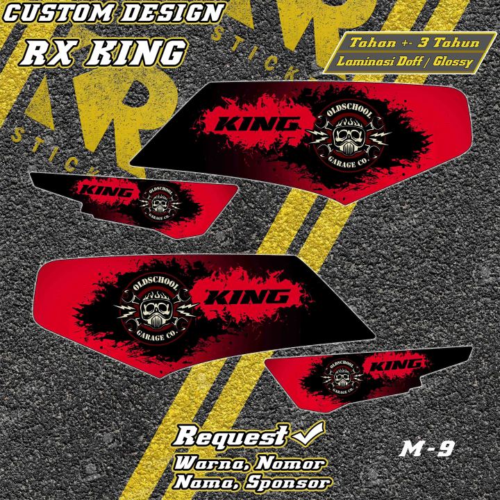 Striping RX King Custom Desain | request gambar nama, nomor, sponsor ...