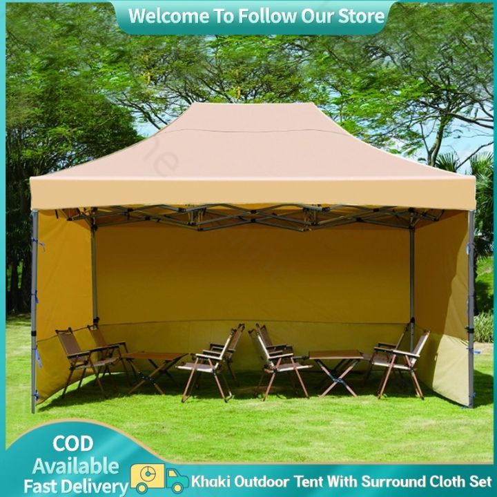 Foldable Outdoor Retractable Tent Waterproof Adjustable Height Tent ...