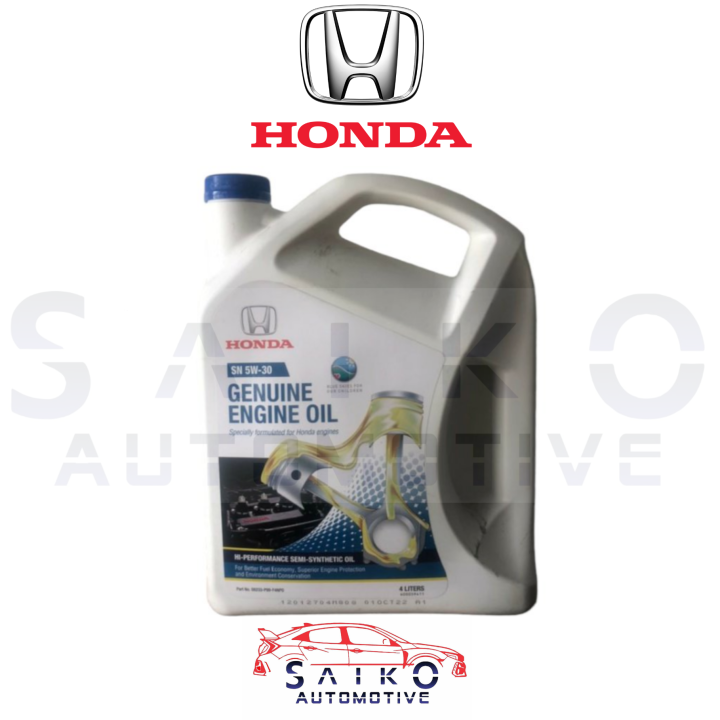 Honda 5W-30 Semi Synthetic Gasoline Engine Oil | Lazada PH