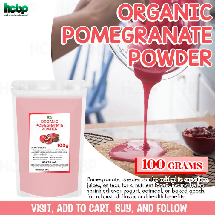 Organic Pomegranate Powder 100g | Lazada PH