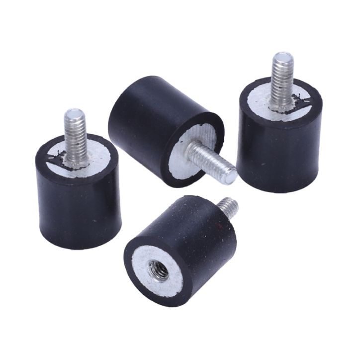 4pcs M4 Outside Inside Anti Vibration Rubber Buffer Insulator ...