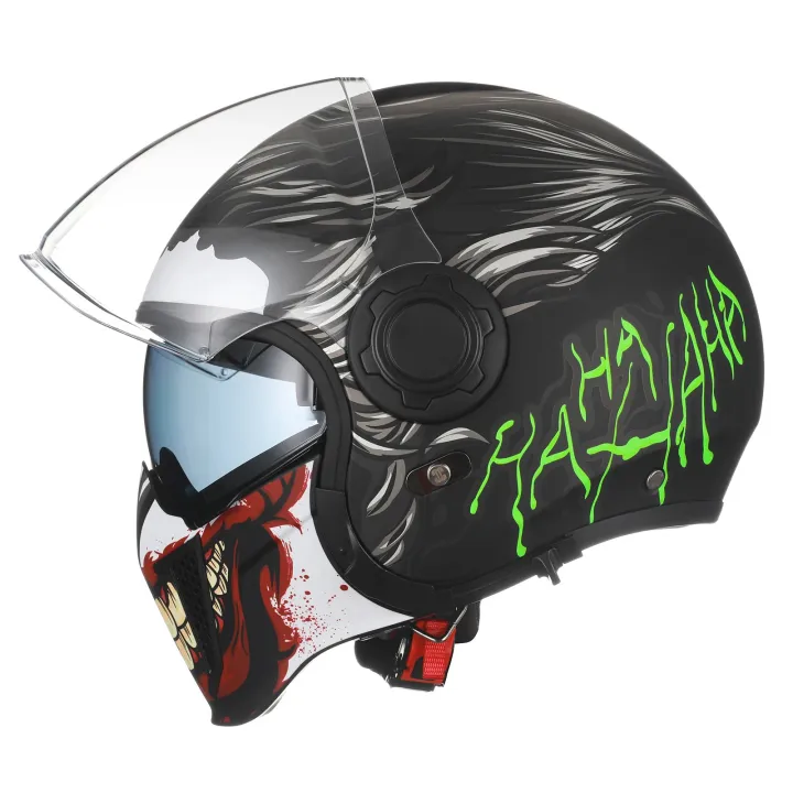 CYRIL OP12A Modular Full Face Open Face Helmet Double Lens DOT ECE ...