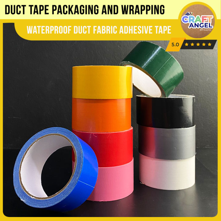 Duct Tape Packaging and Wrapping 2" x 10 Meters Waterproof Duct Fabric ...
