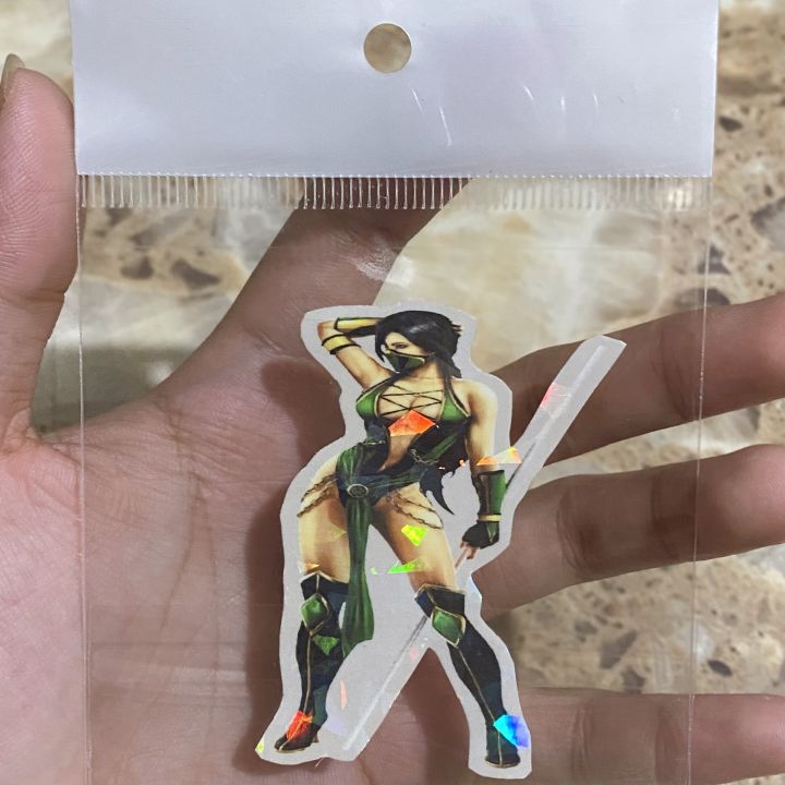 sticker jade mortal kombat arcade decals waterproof stickers decal ...