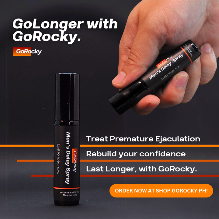 GoRocky GoLonger Spray 9.6% - 10ml | Lazada PH
