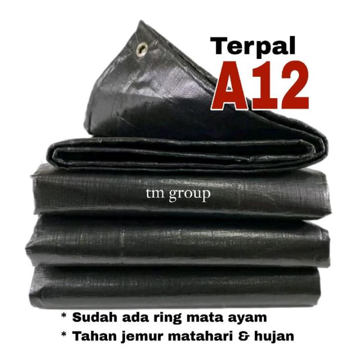 Terpal Korea A12 Hitam ukuran 2x3 3x2 2x4 3x3 meter | Lazada Indonesia