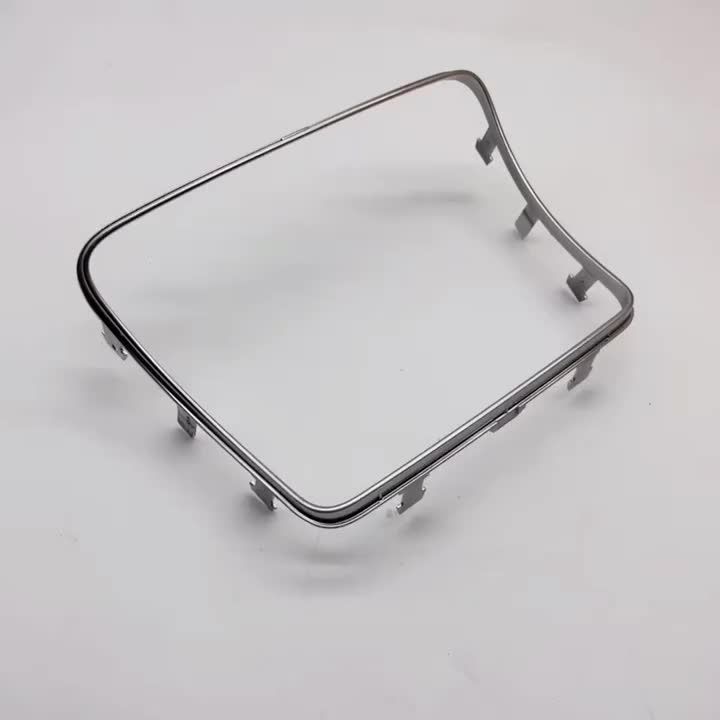 Car Water Cup Holder Strip Plating Ashtray Trim Ring For benz C Class ...