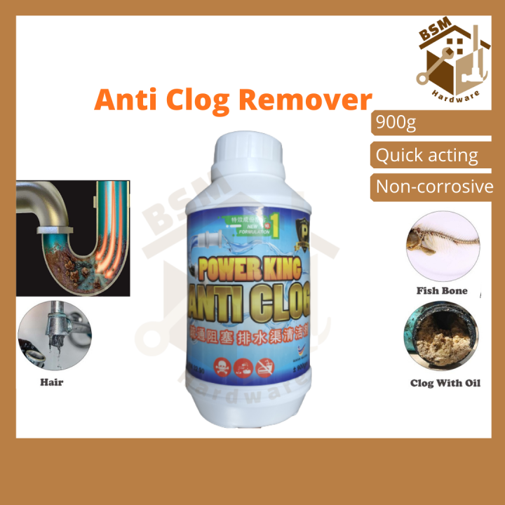 BSM NO.1 Super Anti Clog Remover Declog Drain Cleaner Remove Blockage ...