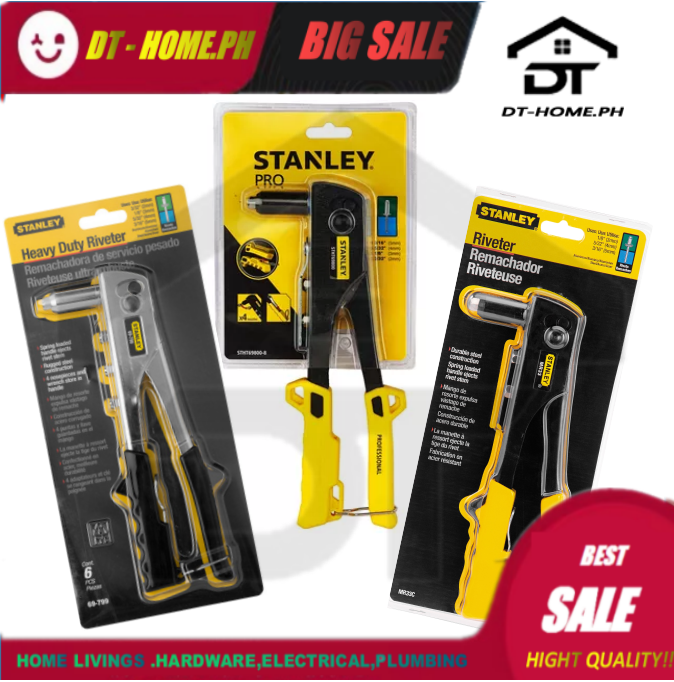 Stanley hand riveter carlo blindrivet butterfly heavy duty hammer tool ...