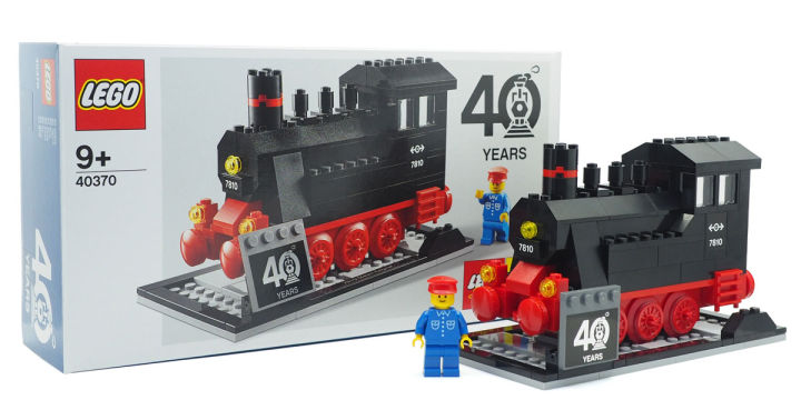 LEGO 40370 SEASONAL 40th Anniversary : Iconic Steam Engine Train | Lazada