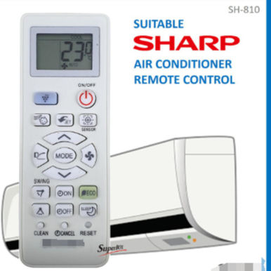 Sharp J-TECH Inverter CRMC-A998JBEZ Air Conditioner Remote Control A967 ...