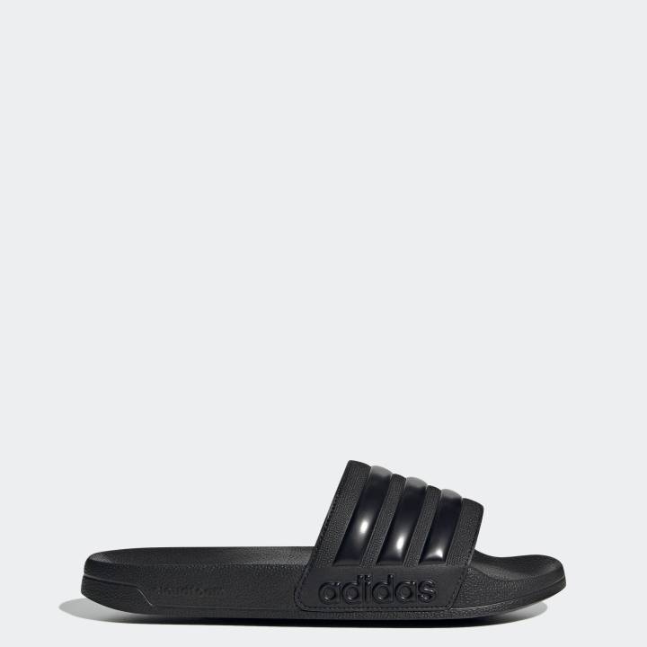 adidas Swimming Adilette Shower Slides Unisex Black GZ3772 | Lazada PH