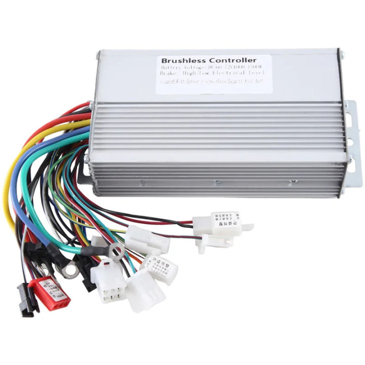 SDS 48V 60V 64V 72V 1000W 1500W Electric Controller 12 Tube Dual Mode E-Bike Brushless ...