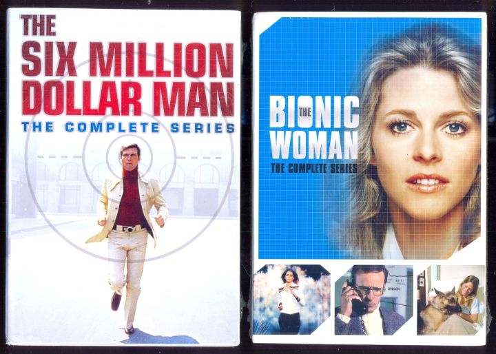 Six Million Dollar Man The Complete Series + The Bionic Woman The ...
