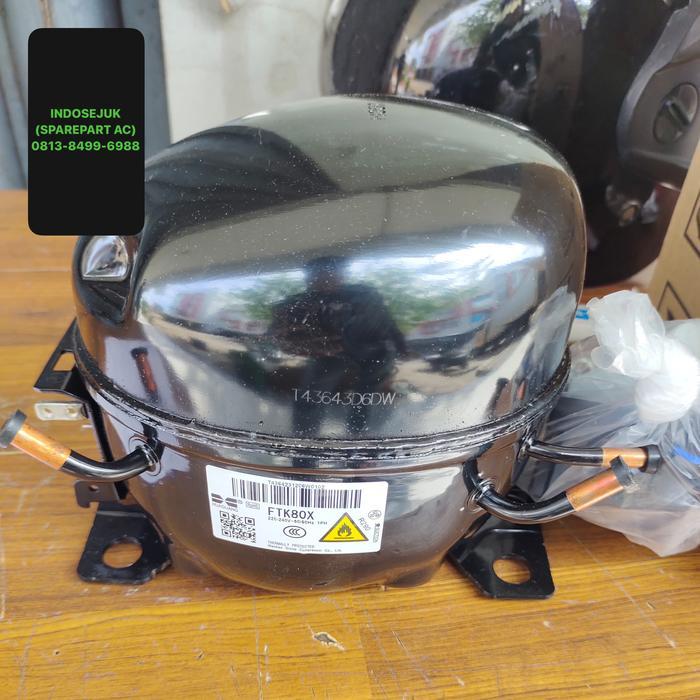 KOMPRESOR WANBAO FTK 80 X 1/2PK R290 | COMPRESSOR 1/2PK R290 WANBAO ...