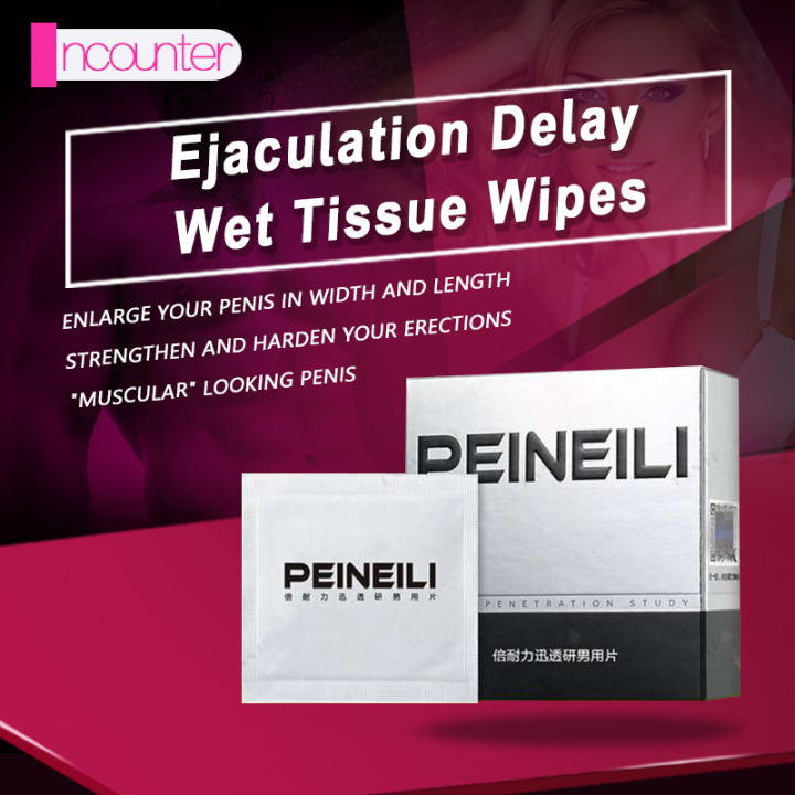 【Malaysia Ready Stock】Men Delay Wipes 12 pcs Premature Ejaculation Prevent Stop Male Sex Delay ...