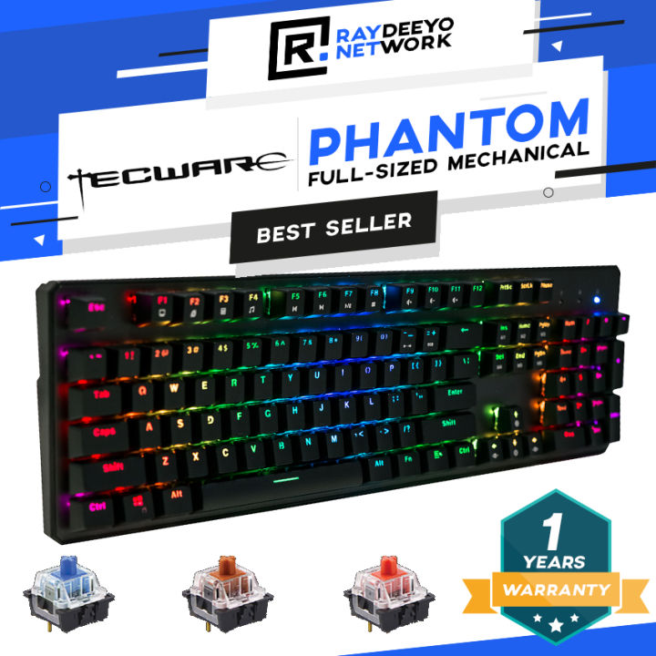 Tecware Phantom RGB 2020 / Tecware Phantom TKL RGB 2020 Mechanical ...