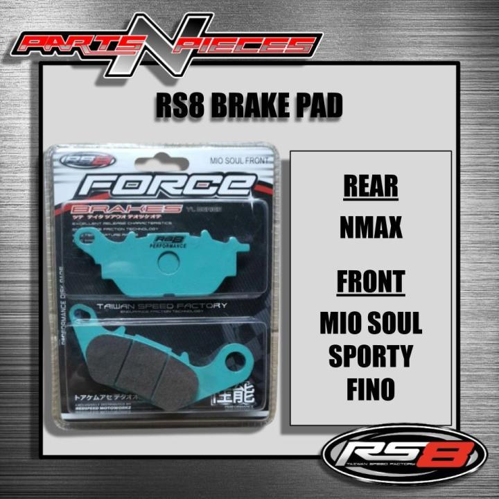 Redspeed RS8 NMAX REAR OR MIO FRONT BRAKE PAD | Lazada PH
