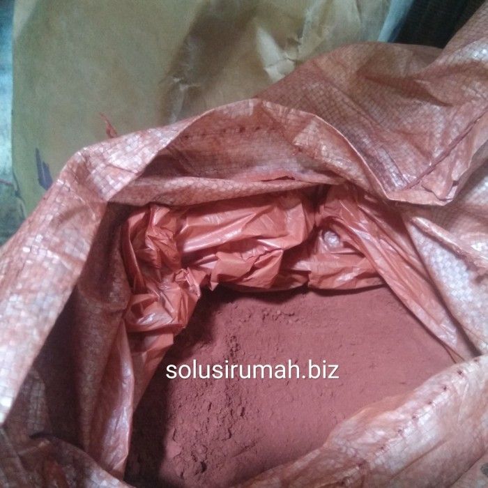 PEWARNA COKLAT CAT BUBUK HOLLAND VEREP PIGMENT AGAK MERAH /kg 1kg kg ...