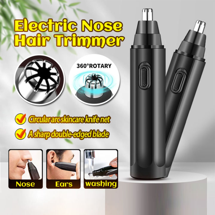 Electric Shaving Nose Hair Trimmer for Men Ear Trimmer Face Care ...