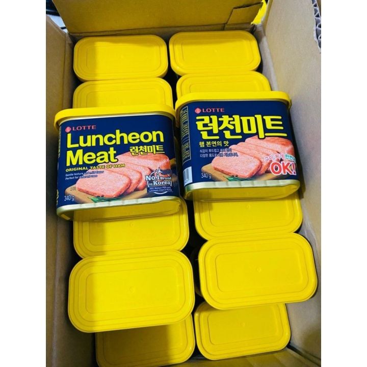 Lotte Luncheon meat 1*24pcs (Authentic from Korea) | Lazada PH