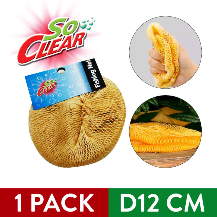 Elianware x SoClear Dish Washing Cleaning Fish Net Kain Jaring Cuci ...