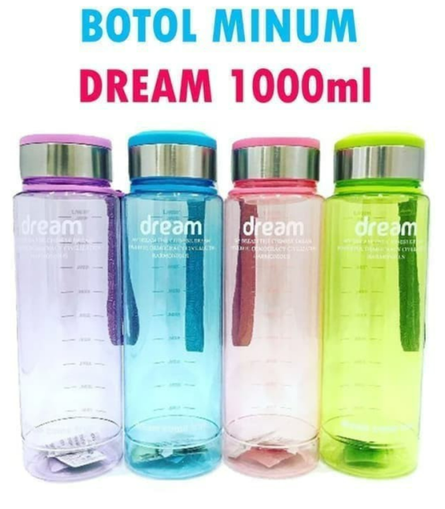 Botol Minum Dream - Botol Minum Sport Bottle 1 Liter | Lazada Indonesia