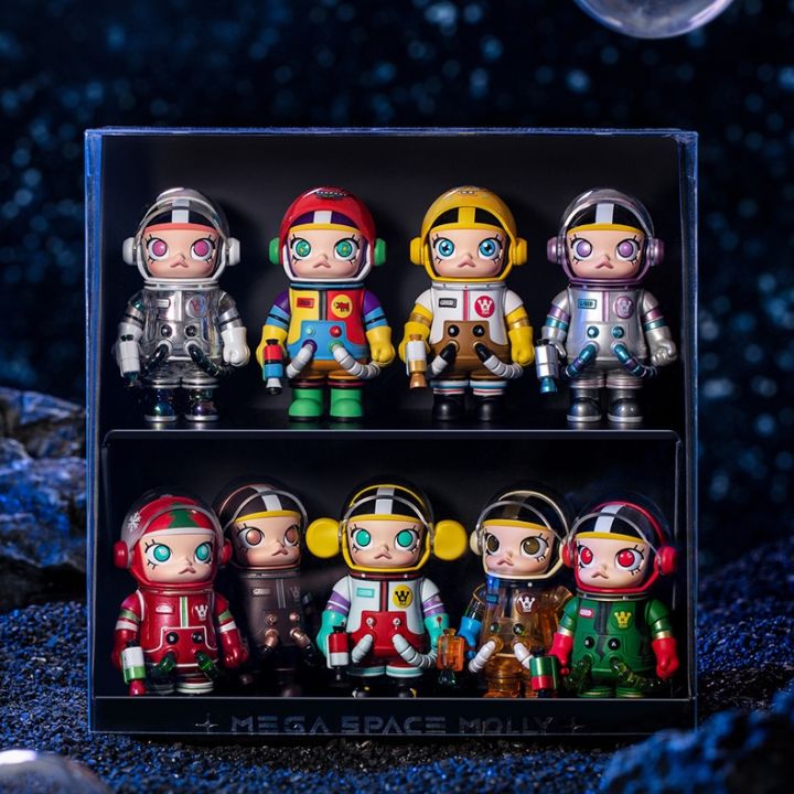 MEGA Collection Series 100 SPACE MOLLY Anniversary Blind Box POPMART ...
